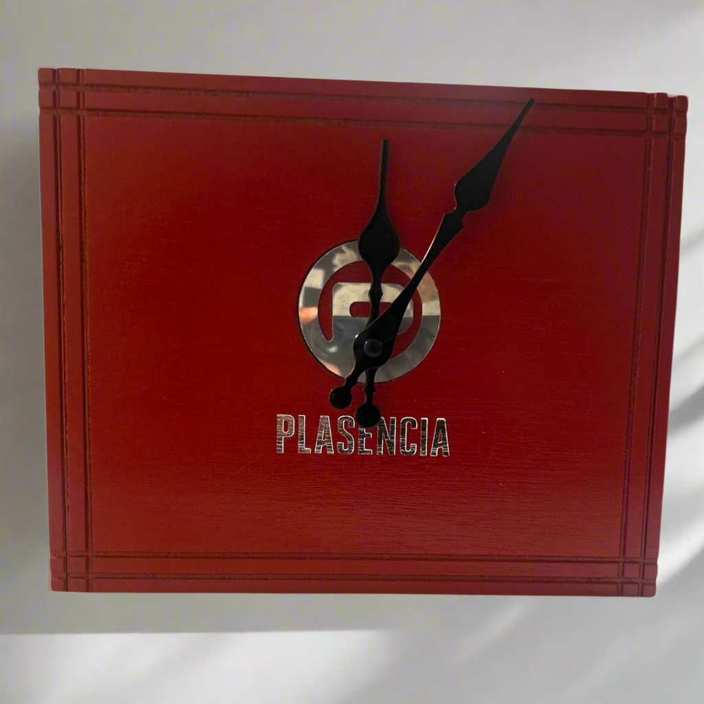 Plasencia Cigar Box Clock – Little Havana Humidor